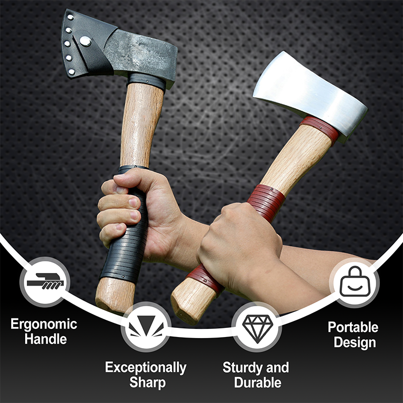 Durable Hatchet with Wood Handle – asileap