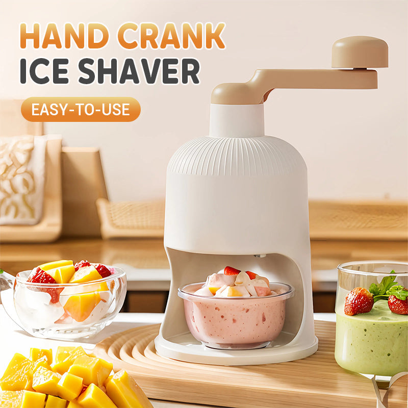Easy-to-Use Hand Crank Ice Shaver – asileap